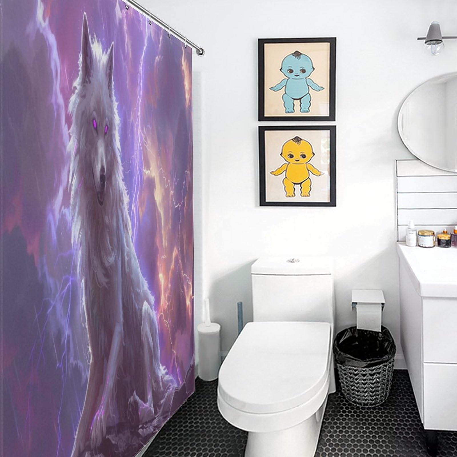 Purple Themed Bathroom The Only Good Kind Of Bathroom Is A Themed