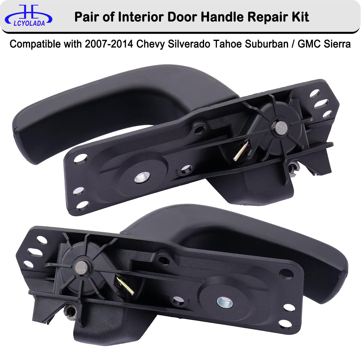 Snapklik.com : Lcyolada Interior Door Handle Repair Kit (Pair) Compatible