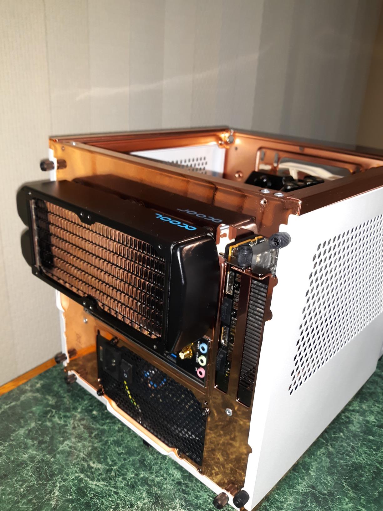 Amazon.com: Alphacool NexXxoS XT45 Full Copper Dual 80mm Radiator ...