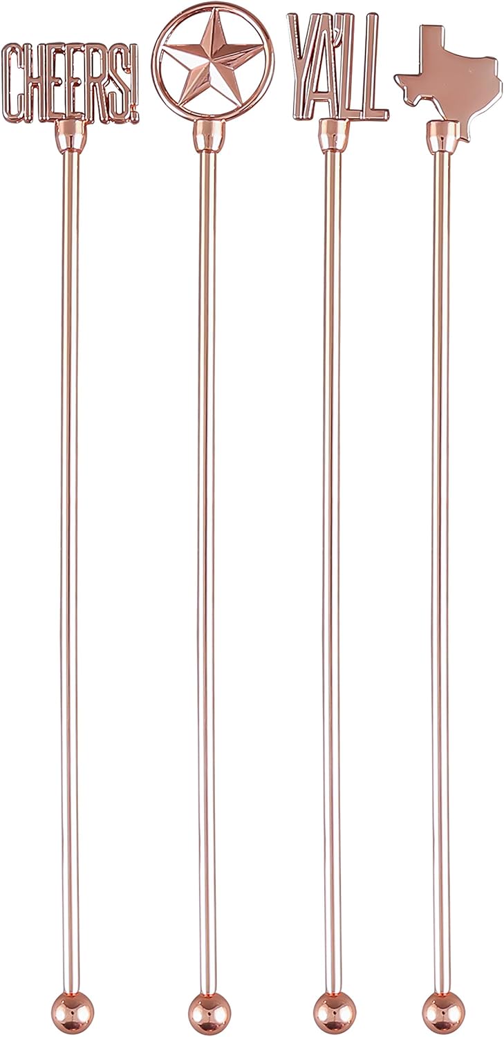 Amazon.com | Thirstystone Assorted Swizzle Sticks, Copper: Swizzle Sticks