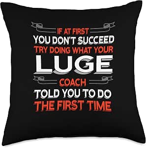 Amazon.com: Inspirational Sledding Appreciation Trainer Luger Try Doing ...
