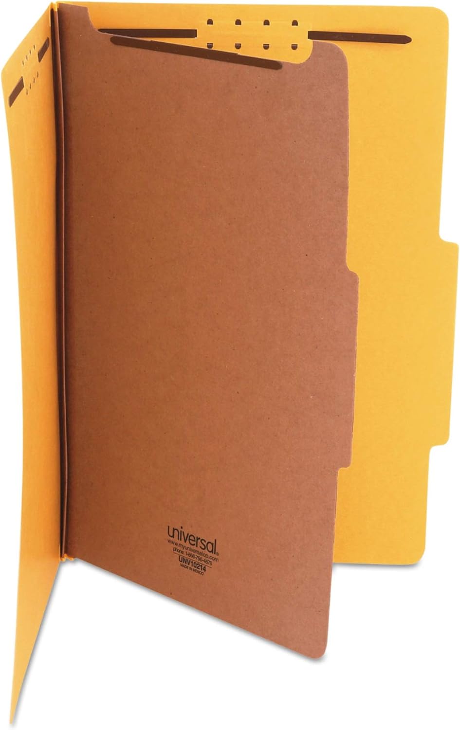 Amazon.com : Universal FOLDER,CLASS,LGL,25PT,YW : Colored File Folders ...