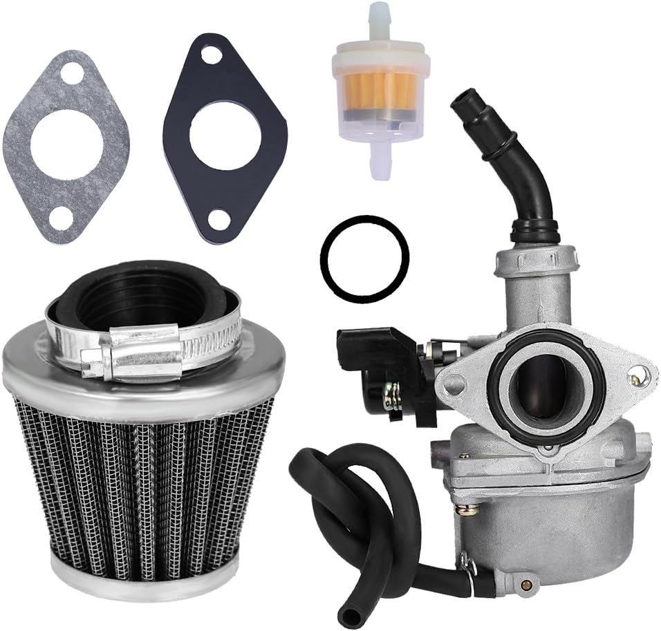 PZ19 ATV Carburetor for 50cc 70cc 80cc 90cc 110cc 125cc Dirt Pit Bike ...
