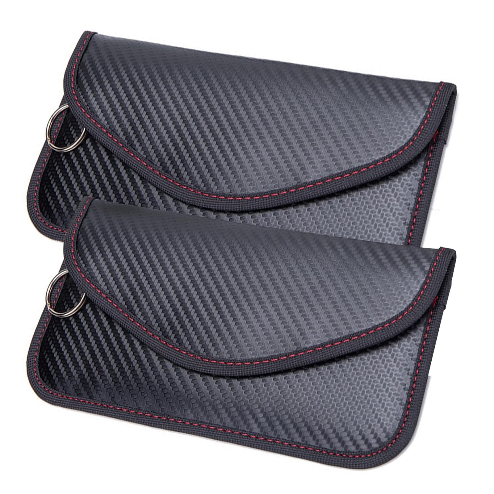 Faraday Pouch for Car Keys 2 Pack Large Car Key Signal Blocker Blocking ...