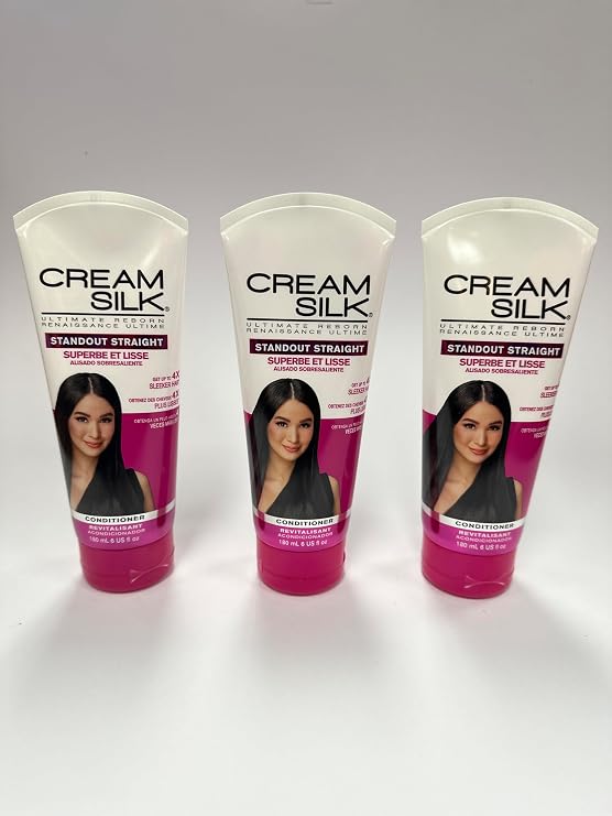 Amazon.com : Cream Silk Conditioner Standout Straight - 3 Bottle 180ml ...