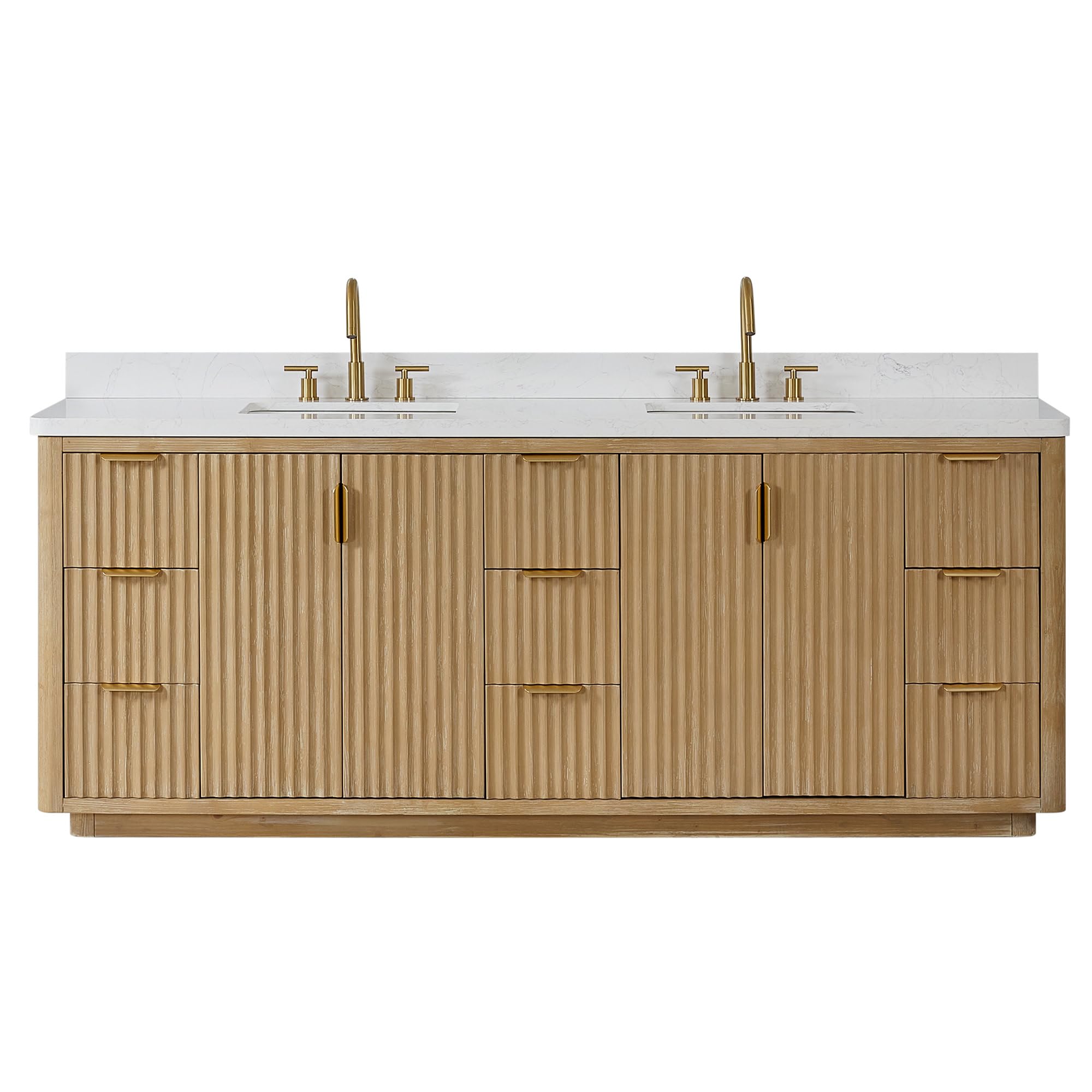 Amazon.com: Miseno MV-NM-CADI84-LWT Cádiz 84" Free Standing Double ...