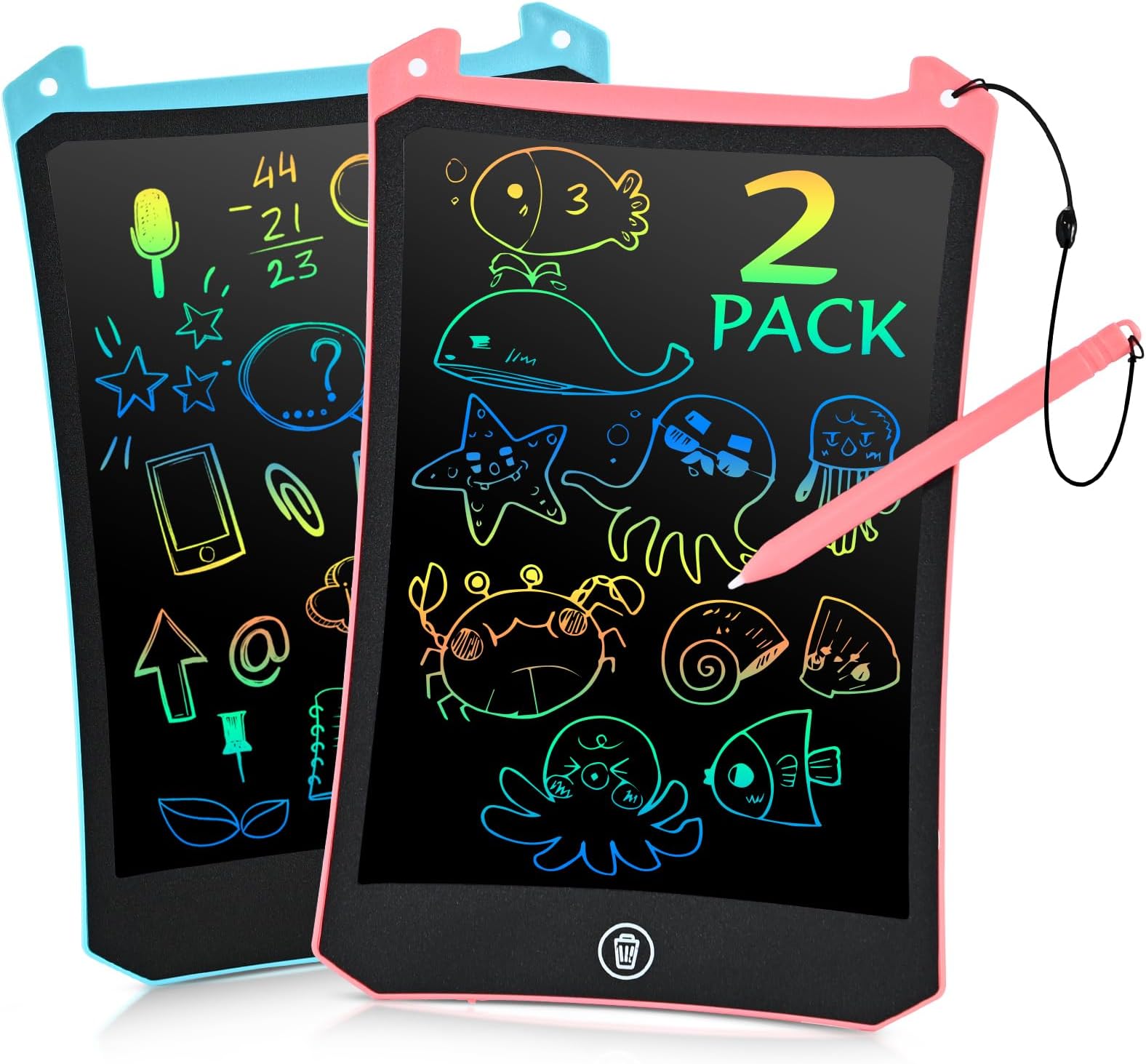 Amazon.com: EooCoo Toys for Ages 2-4, Writing Tablets for Kids 2 Pack ...