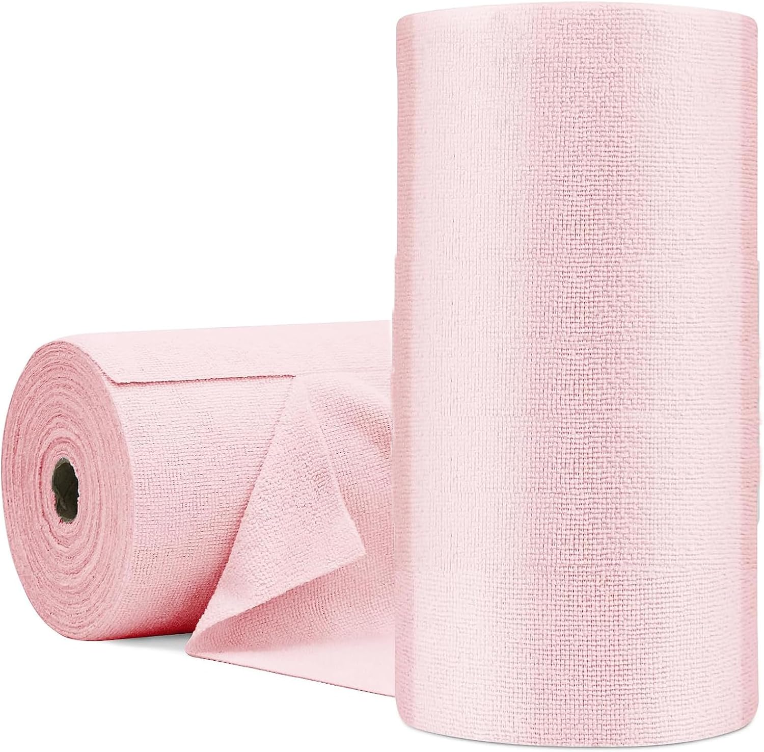 Reusable Dish Cloths, 2-Rolls 40 Packs Reusable Cleaning Rag Roll, 25 ...