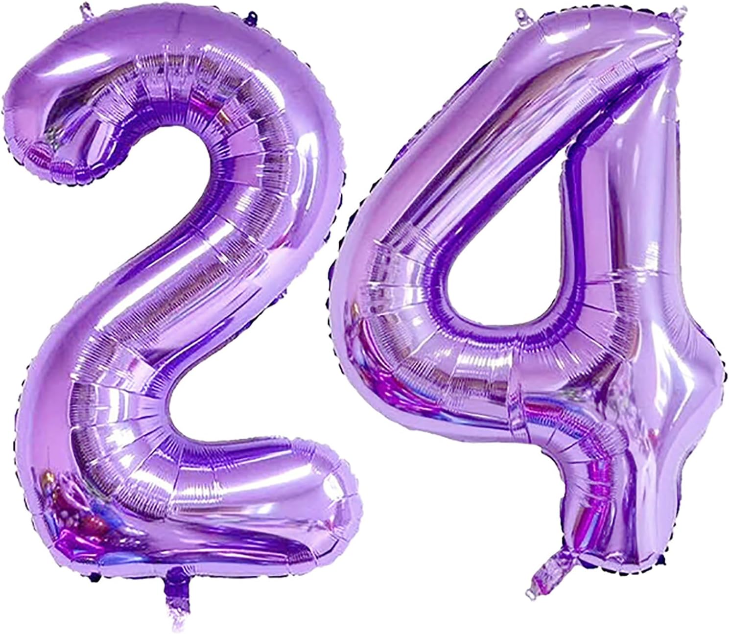 Amazon.com: Number 24 Balloons 32 Inch Digital Balloon Alphabet 24th ...