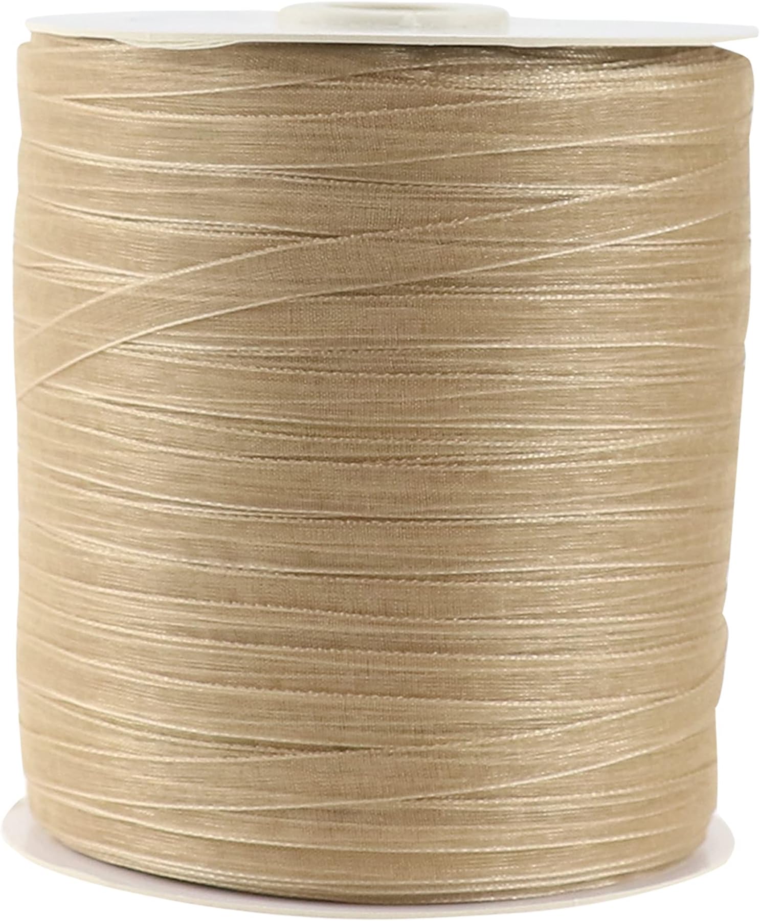 Amazon.com: Mayreel Shimmer Sheer Organza Ribbon 1/4" Champagne Gold ...