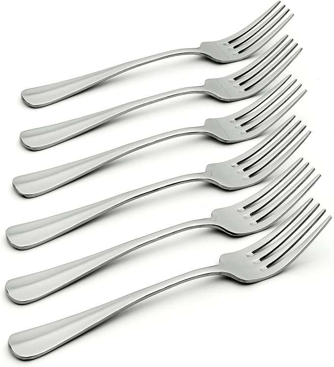Amazon.com: Oneida Savor Everyday Flatware Dinner Forks, Set of 6, 18/0 ...