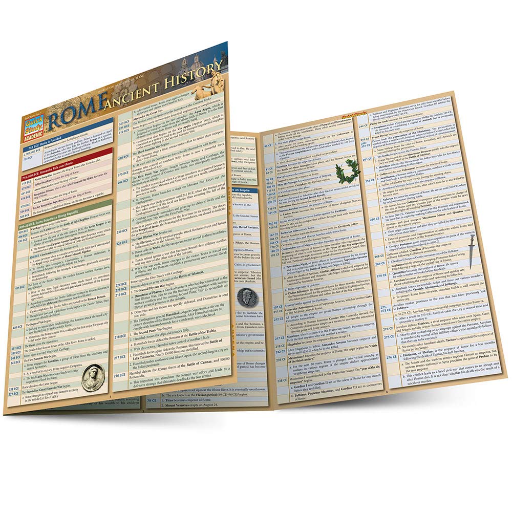 Rome: Ancient History (Quick Study Academic): BarCharts, Inc ...