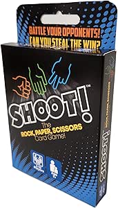 Amazon.com: Shoot! The Rock, Paper, Scissors Card Game... but More ...
