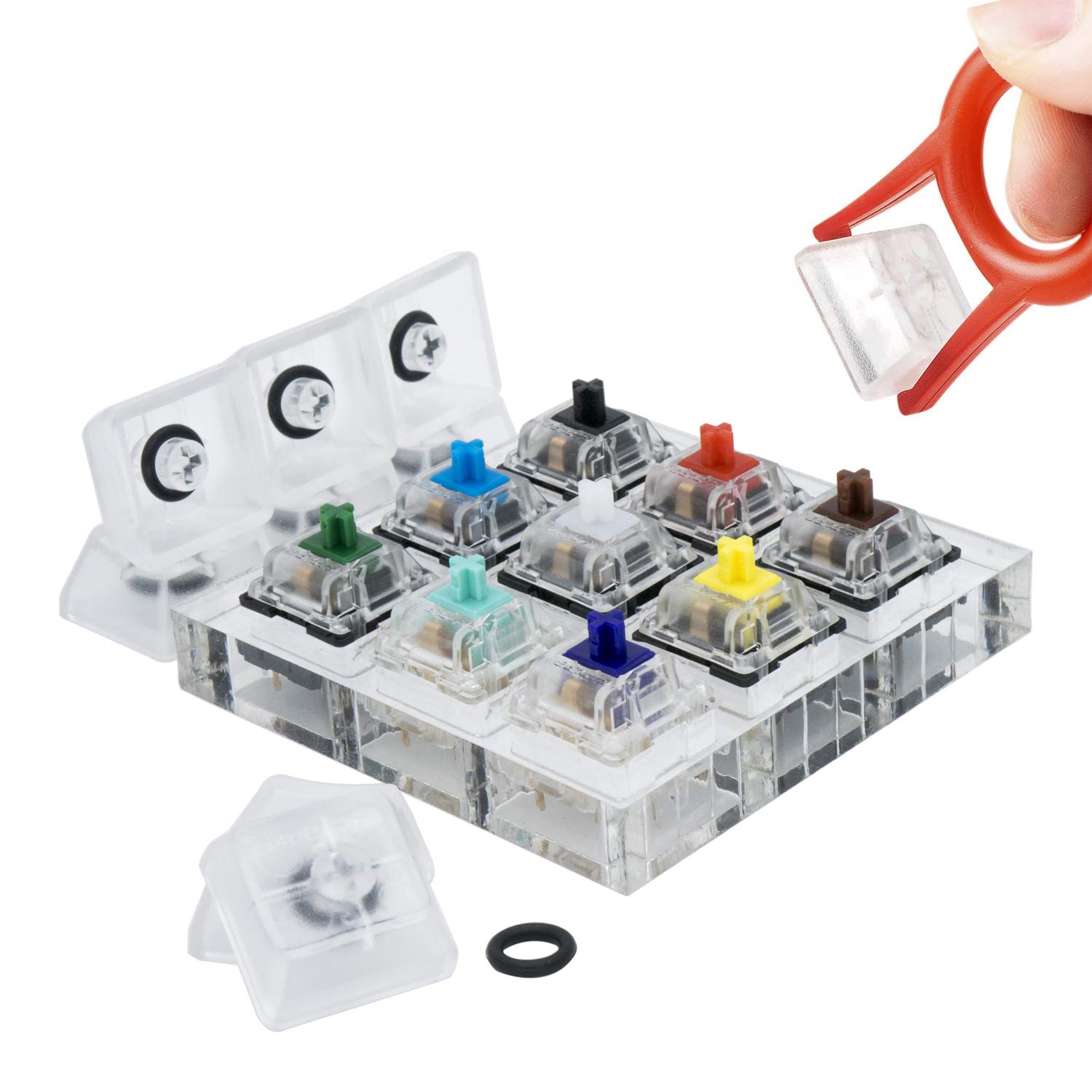 Griarrac Gateron 9 Key Switch Tester Mechanical Keyboards Testing ...