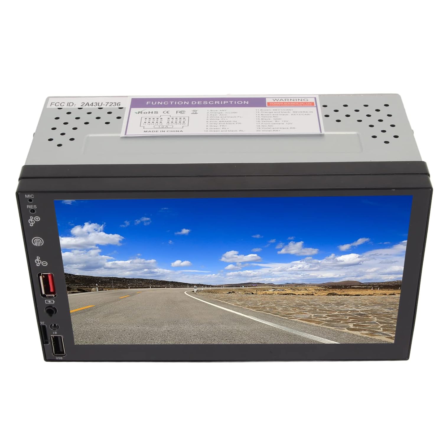 7 Inch Touchscreen Car MP5 Player, Car Stereo Radio Receiver with ...