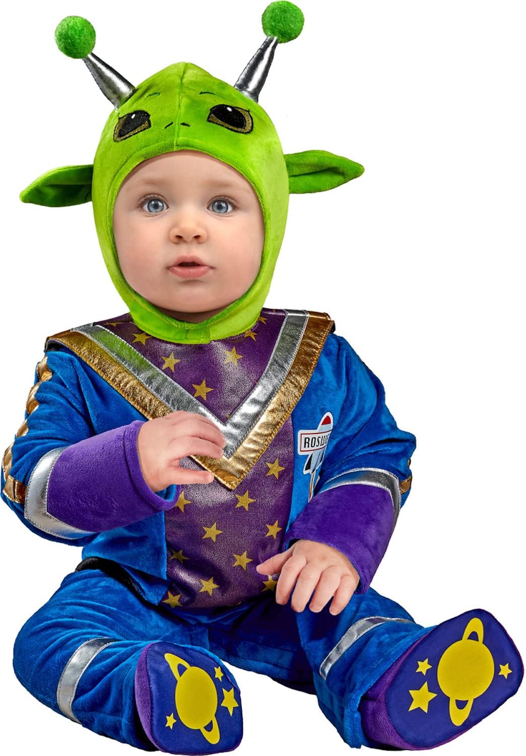 Amazon.com: Rubies Infant/Toddler Forum Roswell The Alien Costume, As ...
