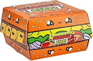 Amazon.com: Blue Orange Games Burger ASAP! Card Game - Family or Kids ...