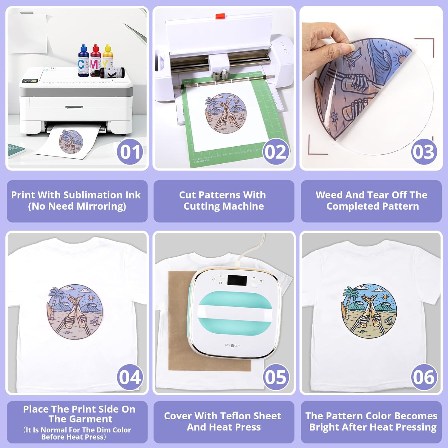 HTVRONT Sublimation Printable HTV - 15 Pack Philippines | Ubuy