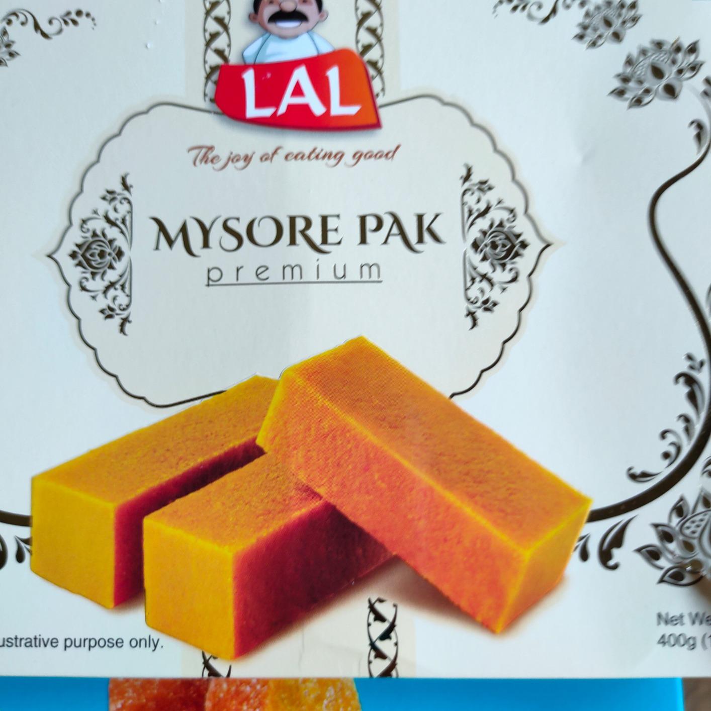 Lal Sweets Combo Pack Of Mysore Pak Signature 400G And Dharwad Peda ...