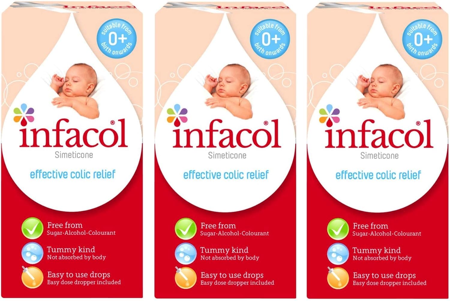 Infacol - Colic Relief Drops For Babies - 50ml (Triple Pack) : Amazon ...