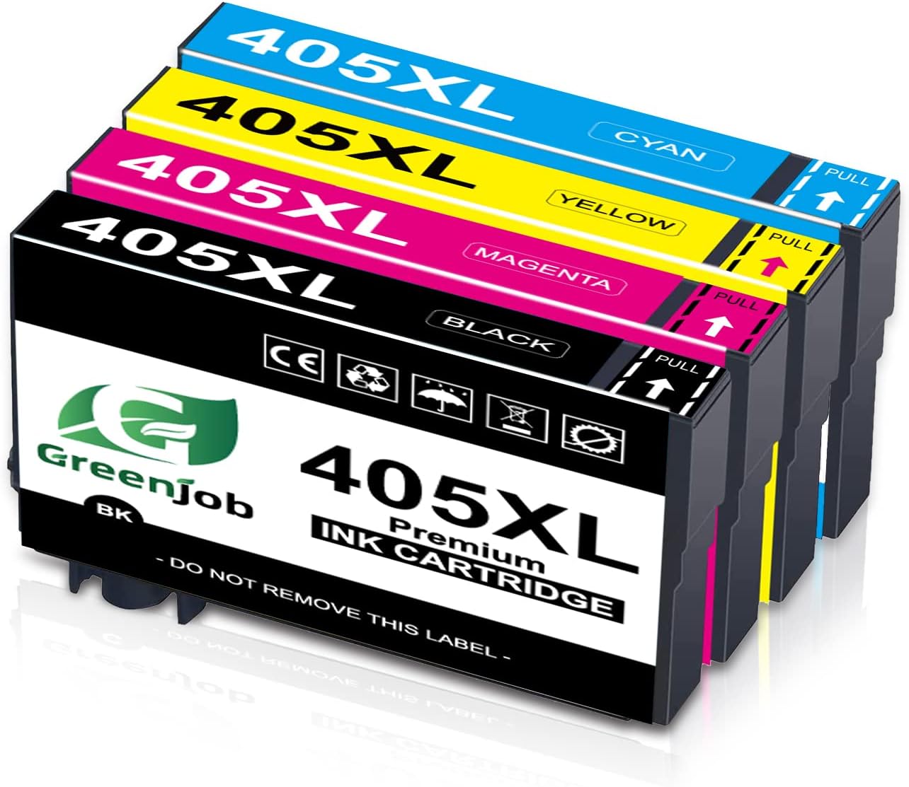 Greenjob 405XL Ink Cartridges Multipack Replacement for Epson 405 XL ...