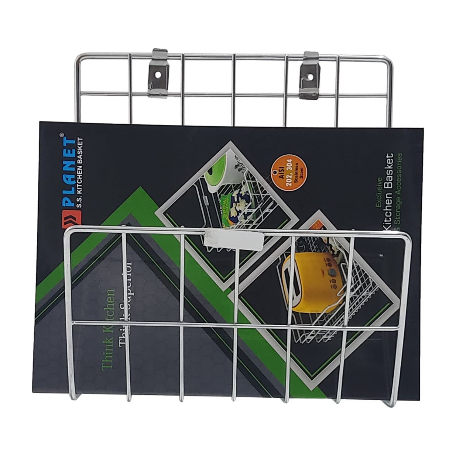 TOPAZ Stainless Steel Magazine Holder / News Paper Holder / Book Holder ...