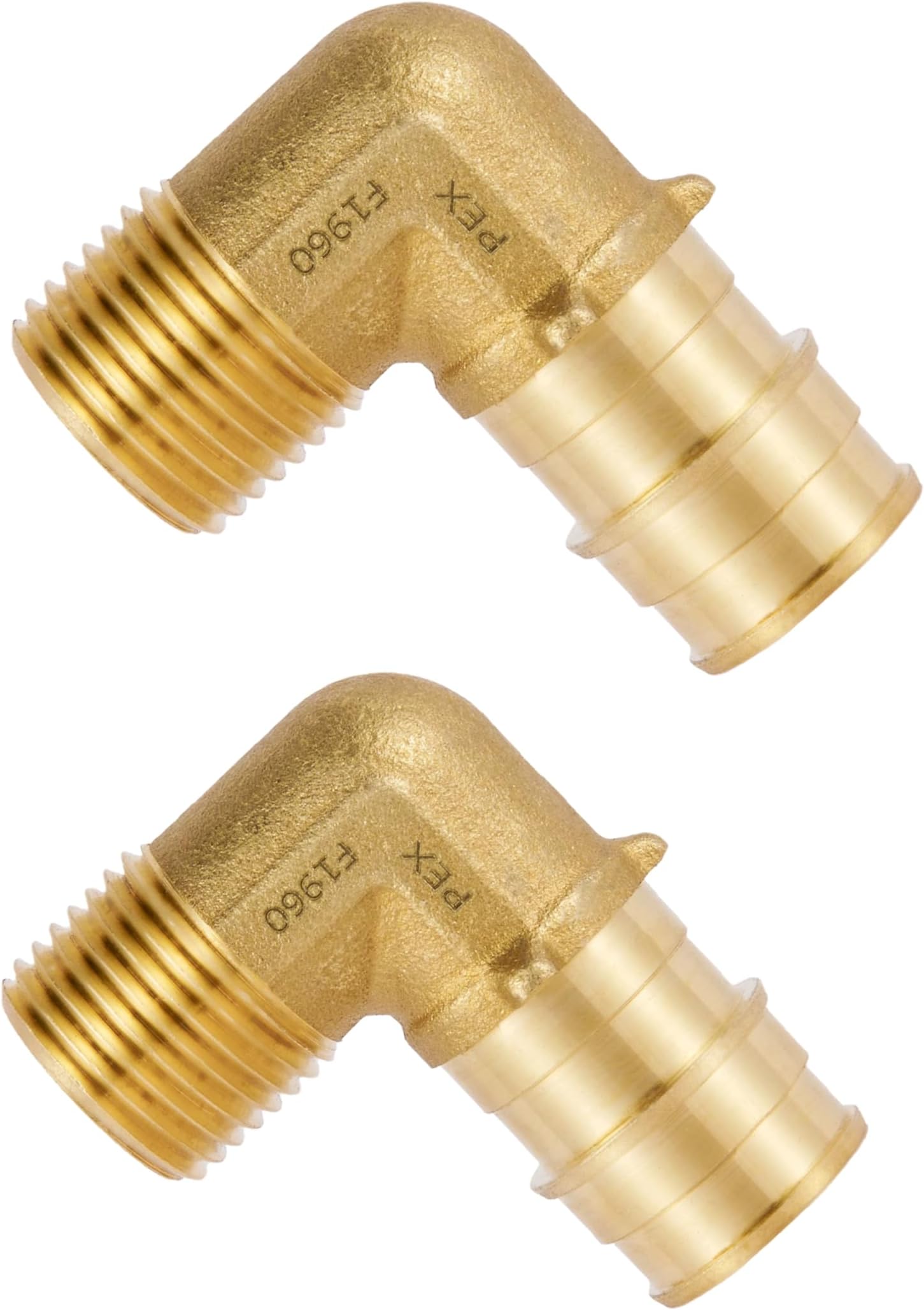 (Pack of 2) EFIELD Pex-A Full Flow Expansion Brass Fittings 3/4 inch ...