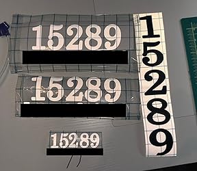 Amazon.com: ORACAL 5400 Reflective Craft Safety Vinyl 12" x 24" Self ...