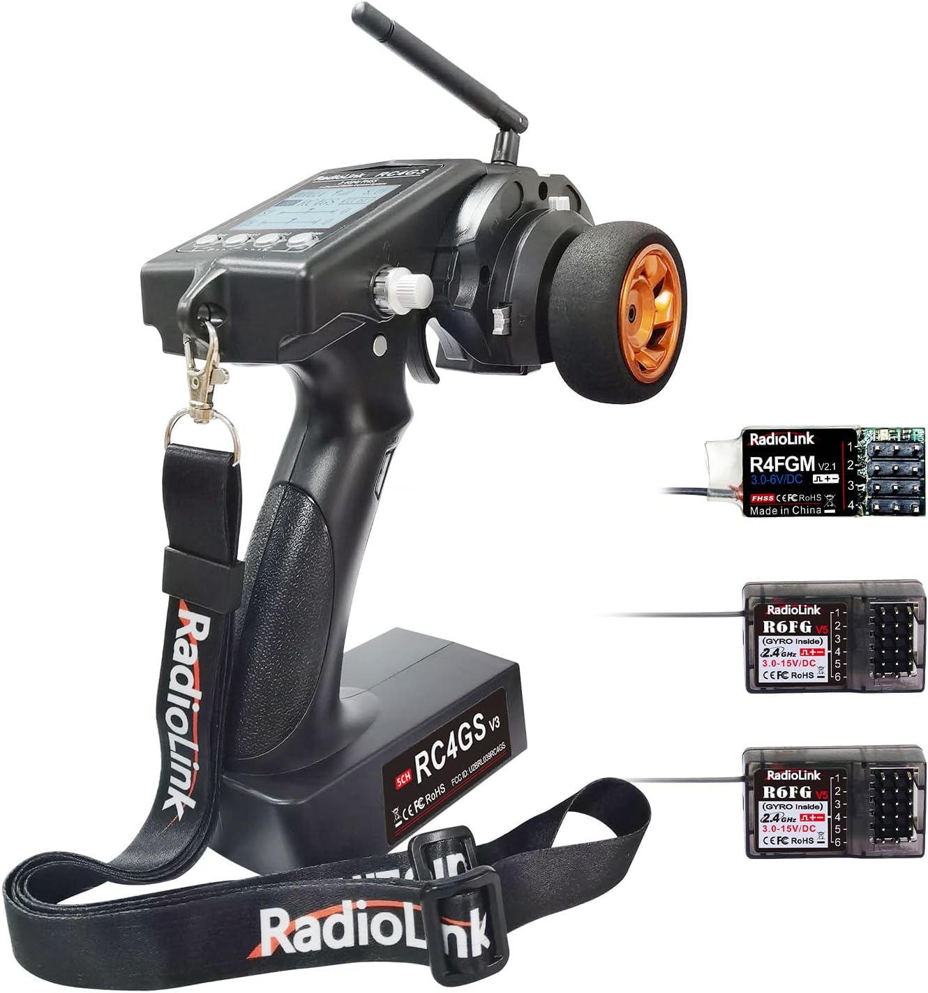Amazon.com: ATA HOBBY Radiolink RC4GS V3 5 Channel RC Radio Transmitter ...