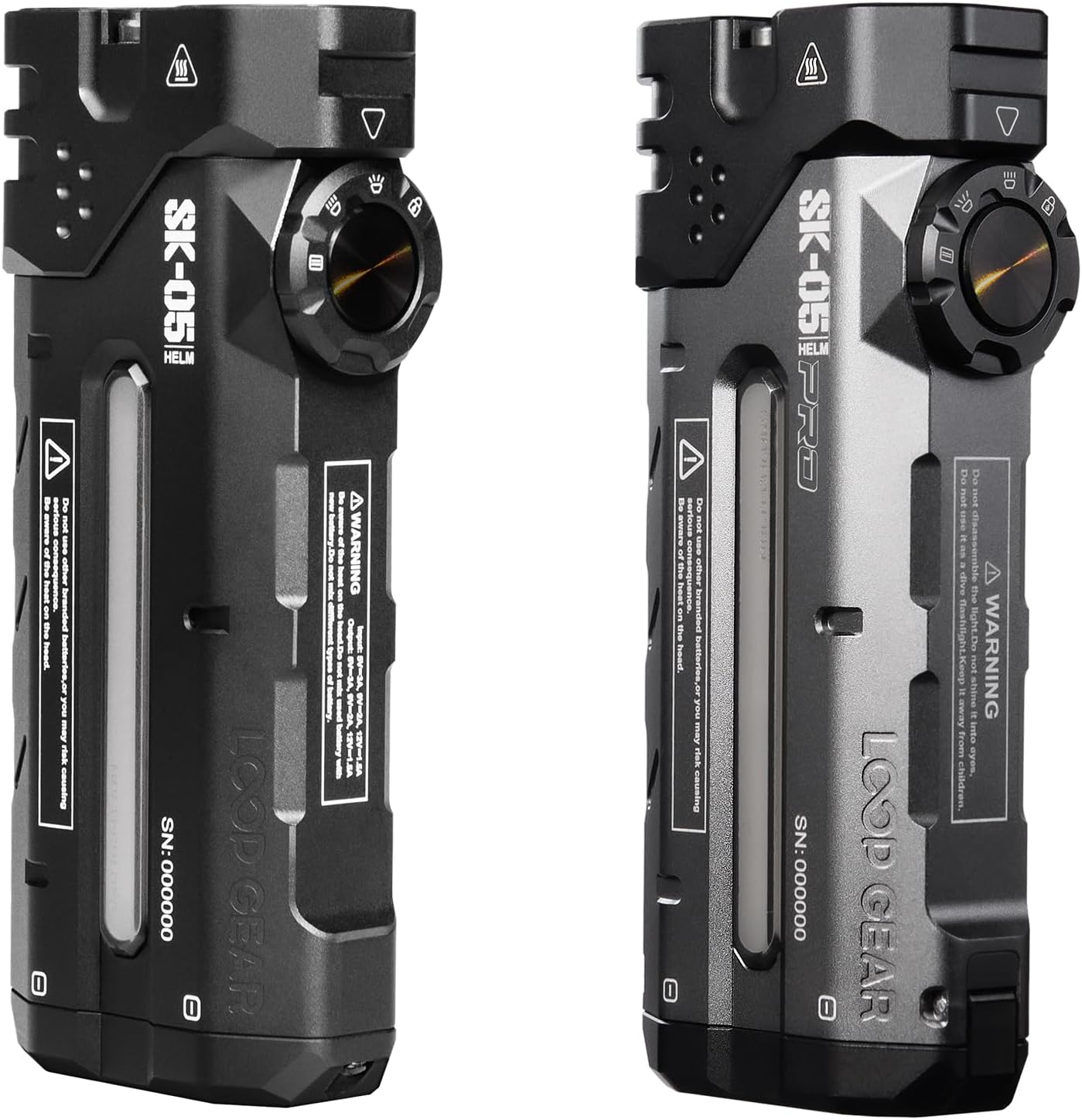 SK05 Flat LED Flashlight with Power Bank, Sidelight Flashlight Combines ...