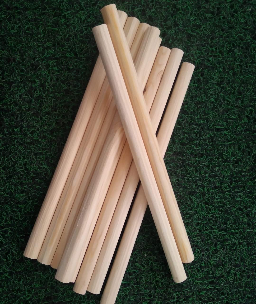 Asian Hobby Crafts Bamboo Sticks, Pack of 100, Unfinished Bamboo Sticks ...