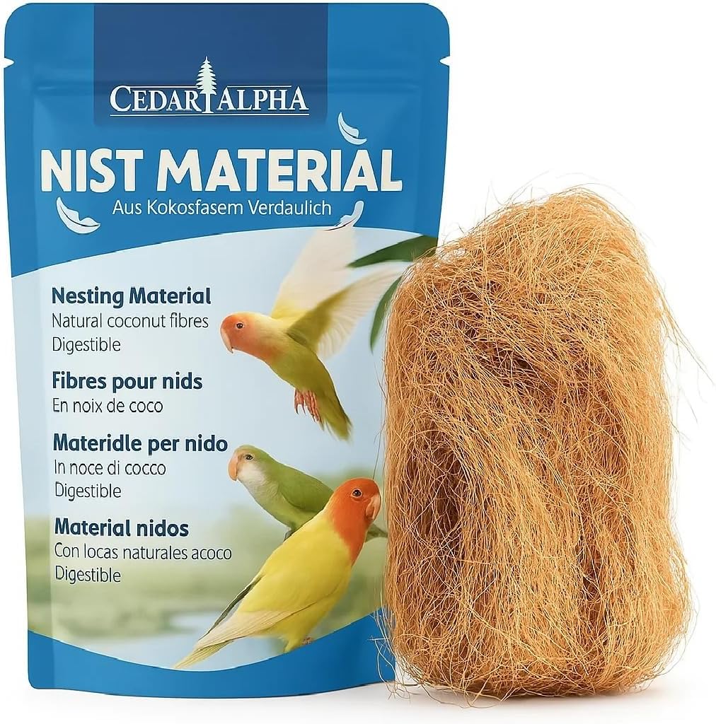 Amazon.com : Premium Coconut Fiber for Bird Nests - Canary Nesting ...