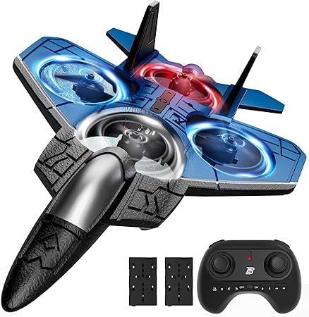 Amazon.com: SMILESSKIDDO RC Fighter Airplane丨F-22 Raptor Mini Drone ...