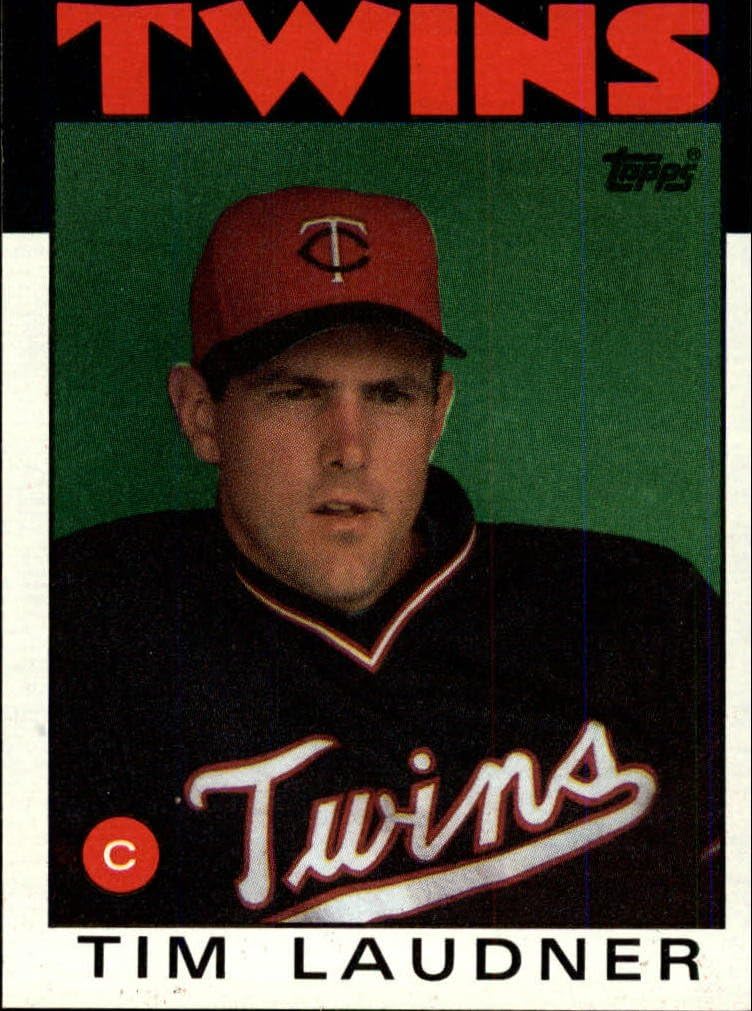 Amazon.com: 1986 Topps Baseball Card #184 Tim Laudner : Collectibles ...