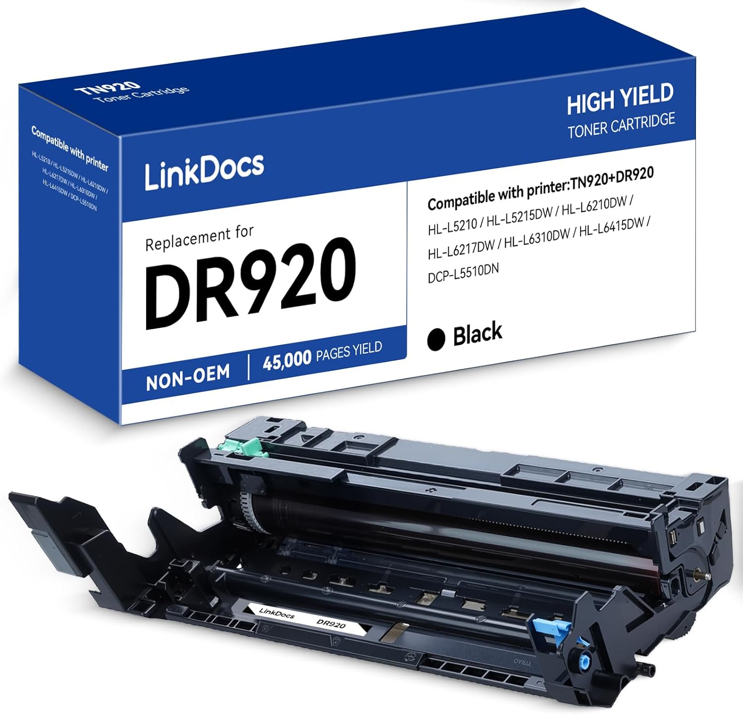 Amazon.com: LinkDocs DR920 High Yield Imaging Drum Unit Replacement for ...