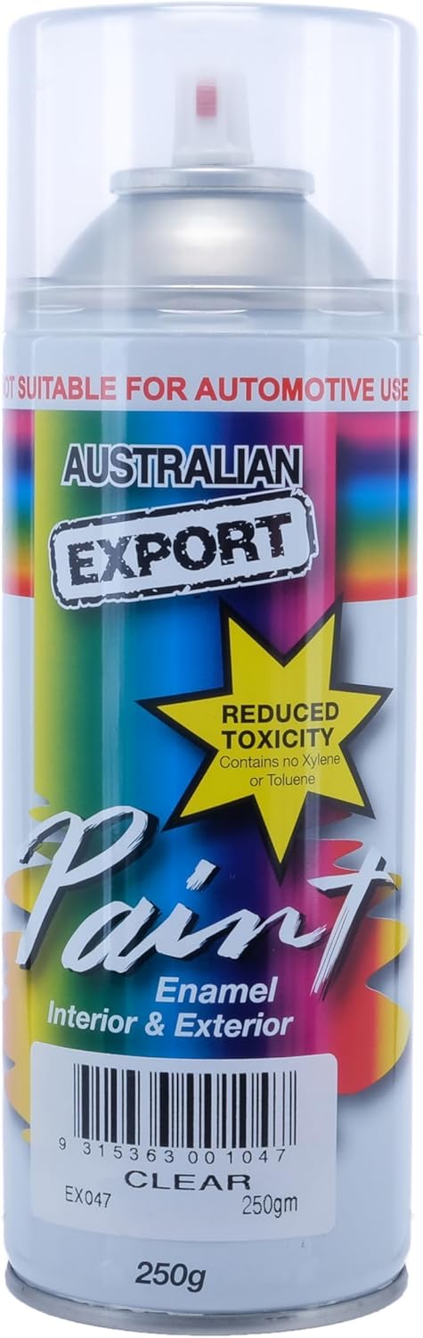 Australian Export Paint Spray 250 g, Clear : Amazon.com.au: Automotive