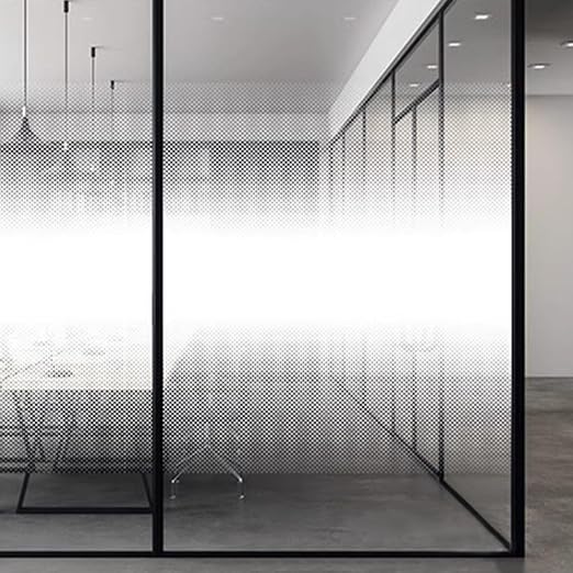 Amazon.com: Oracra Gradient Window Film Office Gradient Film Two-Way ...