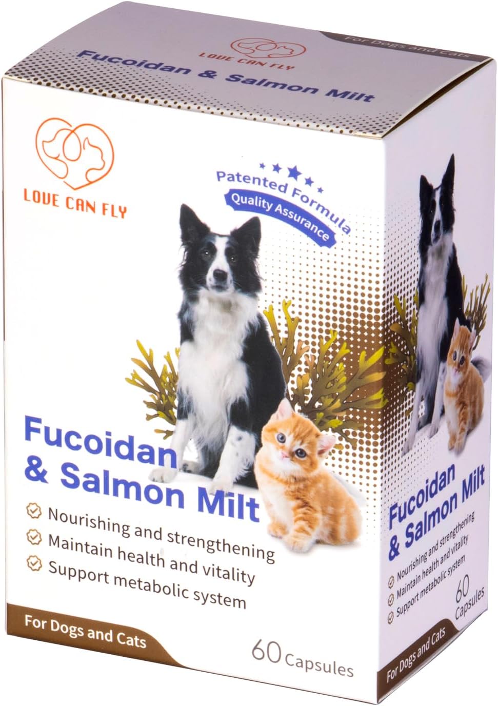 Amazon.com : Love Can Fly Dog and Cat Immune and Blood Support ...