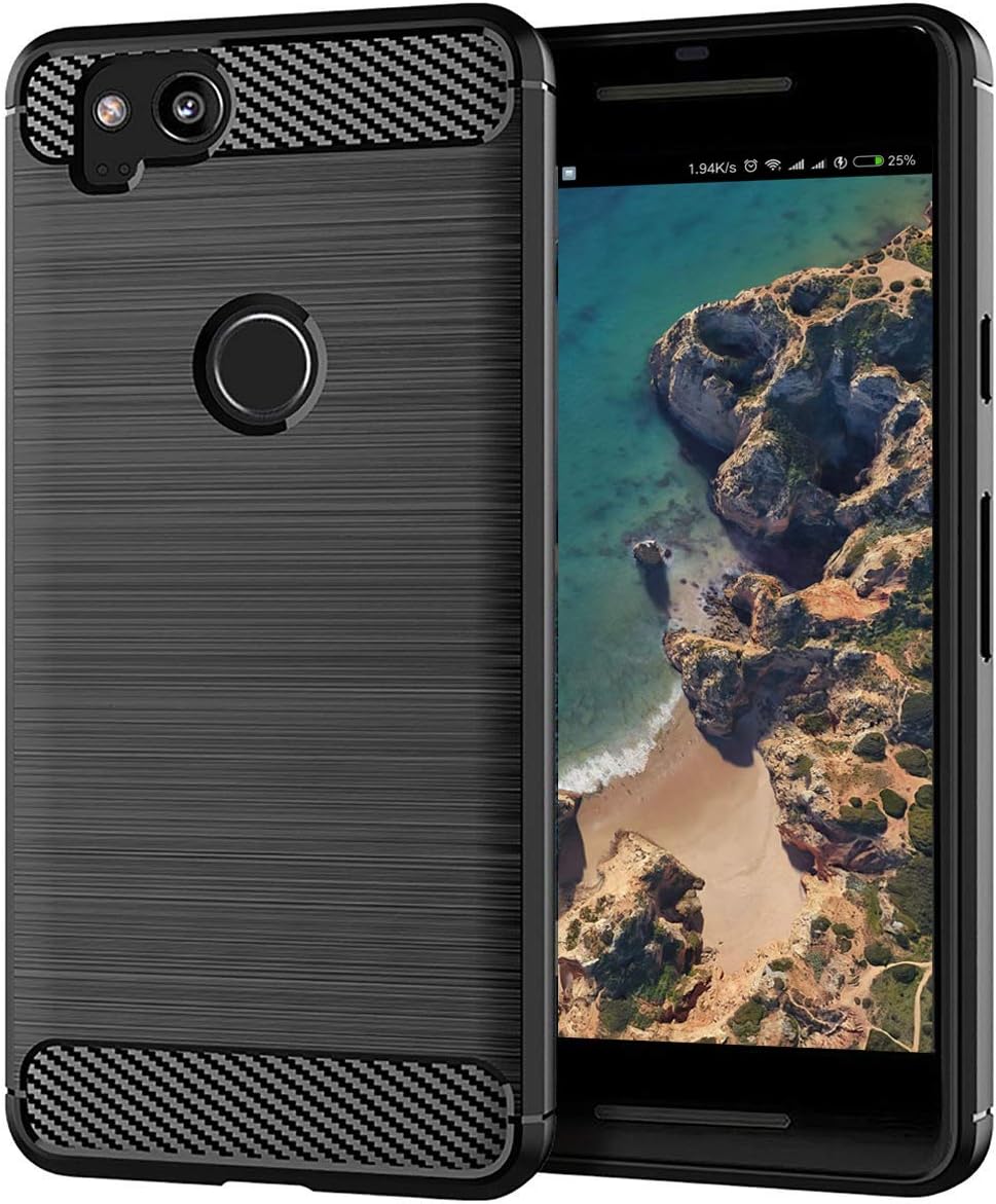 Amazon.com: Phone Case for Google Pixel 2 with Screen Protector Cover ...