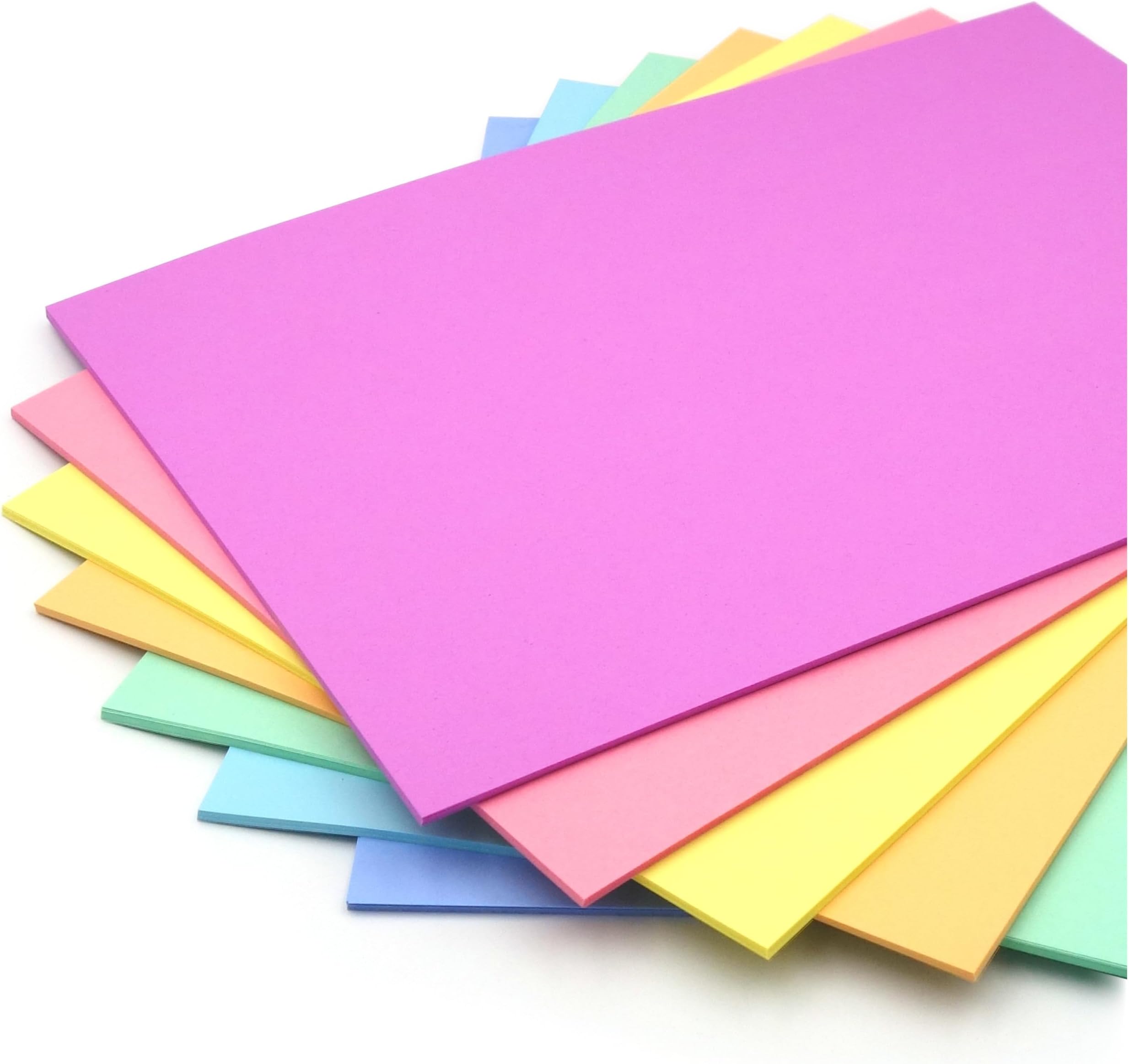 A4 Pastel Paper Assorted Colors 100 Sheets (80gsm) : Amazon.co.uk ...