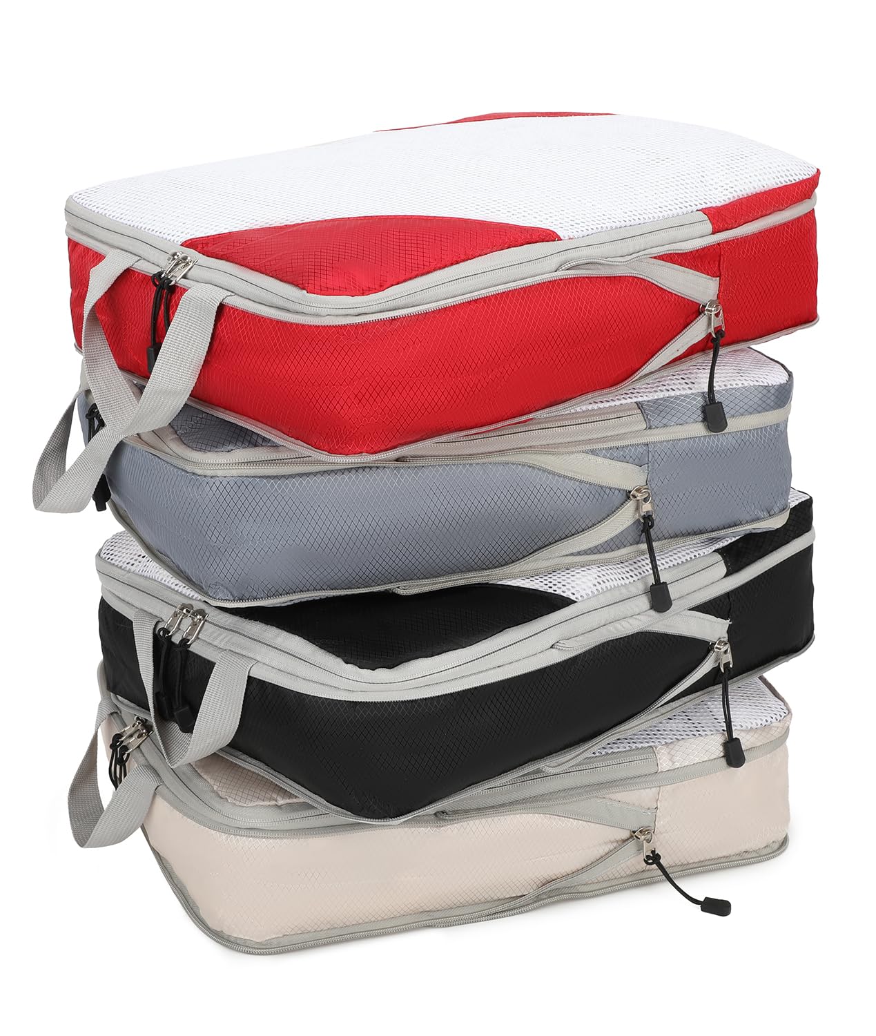 Amazon.com: Barsine Large Compression Packing Cubes for Travel 4 Set ...