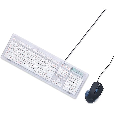 Amazon.in: Buy Arctic Fox Crystal Wired Keyboard and Mouse Set with 104 ...