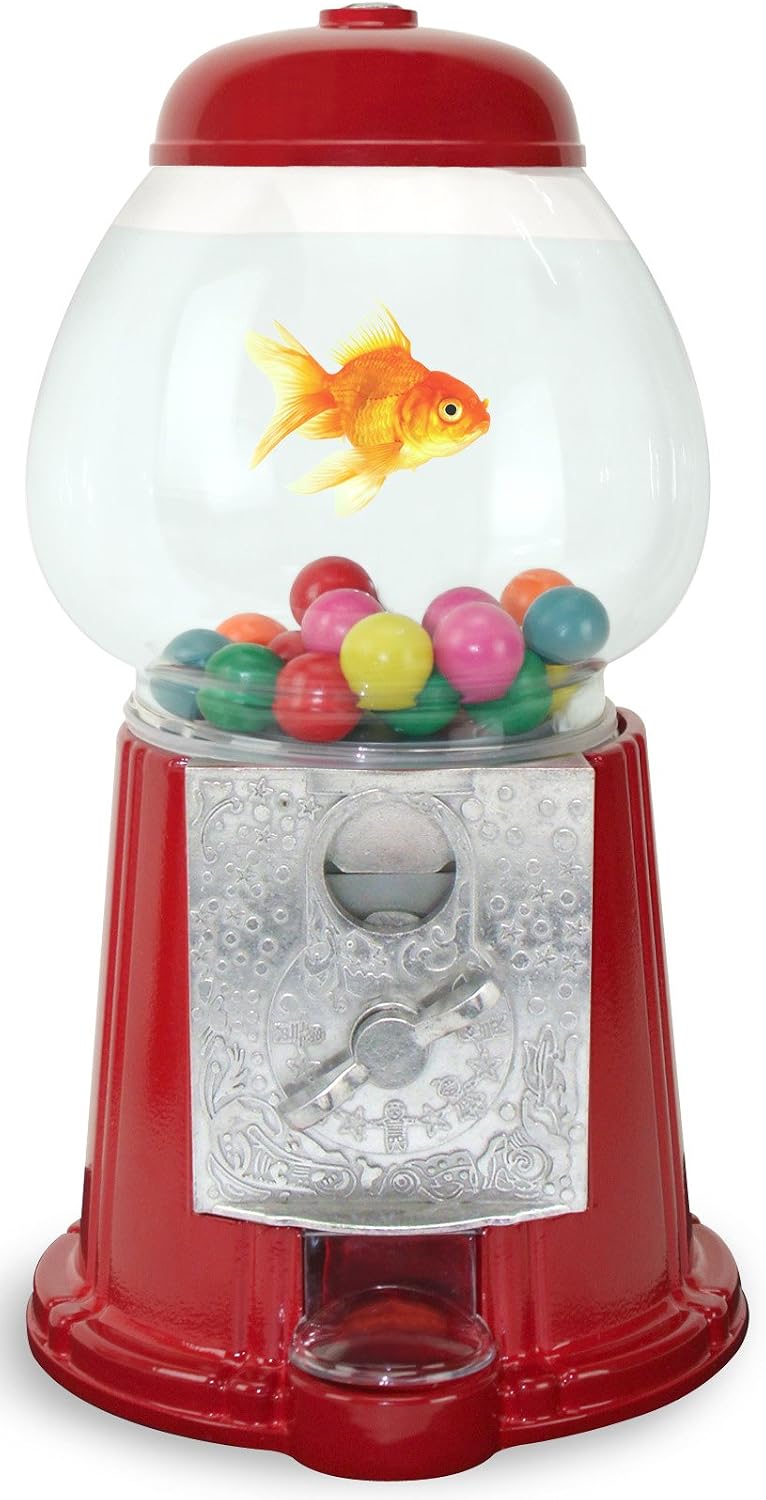 Amazon.com: BigMouth Inc The Classic Gumball Machine Fishbowl : Toys ...