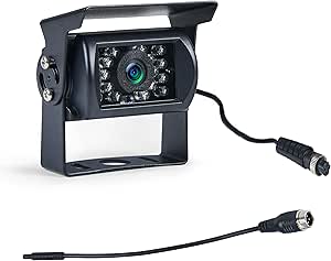 Amazon.com: Venluna 4 Pin Backup Camera, with GX12 M12 Connector CVBS ...