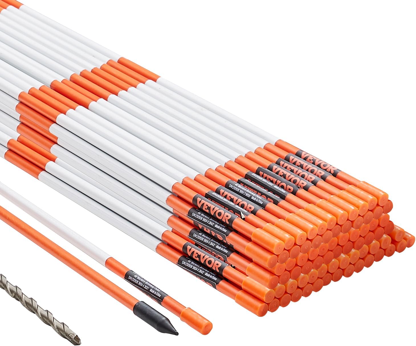 Amazon.com : Sunnyglade 100PCS 48 Inch Driveway Marker 5/16 Inch Dia ...