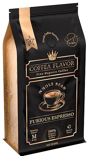 Amazon.com : Espresso Coffee Beans – Medium Roast, Organic, Single ...