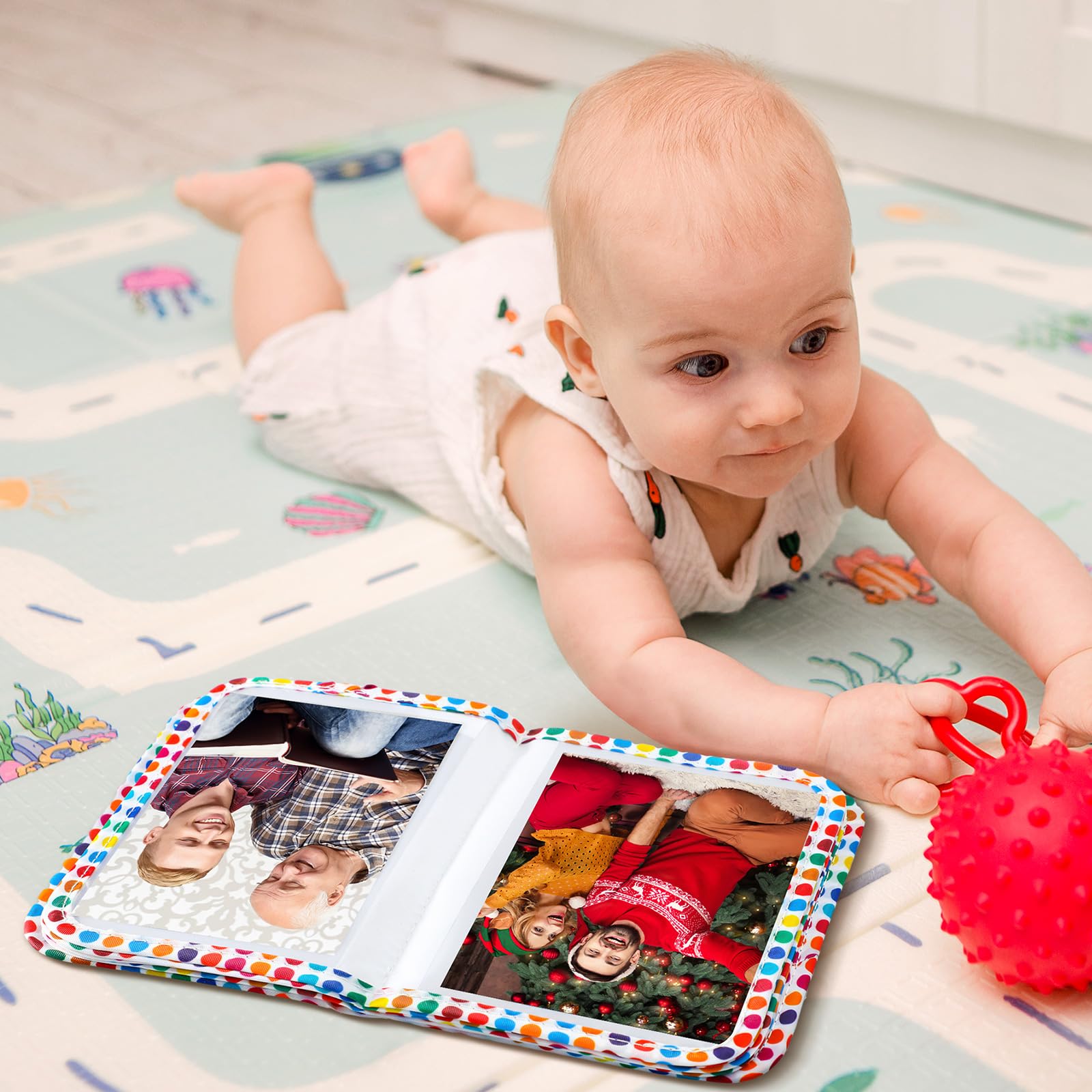 Snapklik.com : Fullhawl My First Family Album Holds 17 4x6 Pictures ...
