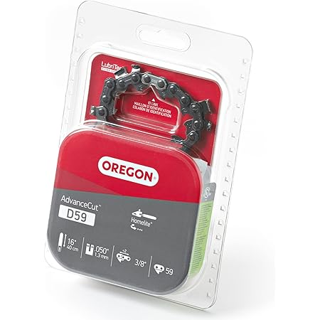 Amazon.com : Oregon S59 AdvanceCut Replacement Chainsaw Chain for 16 ...