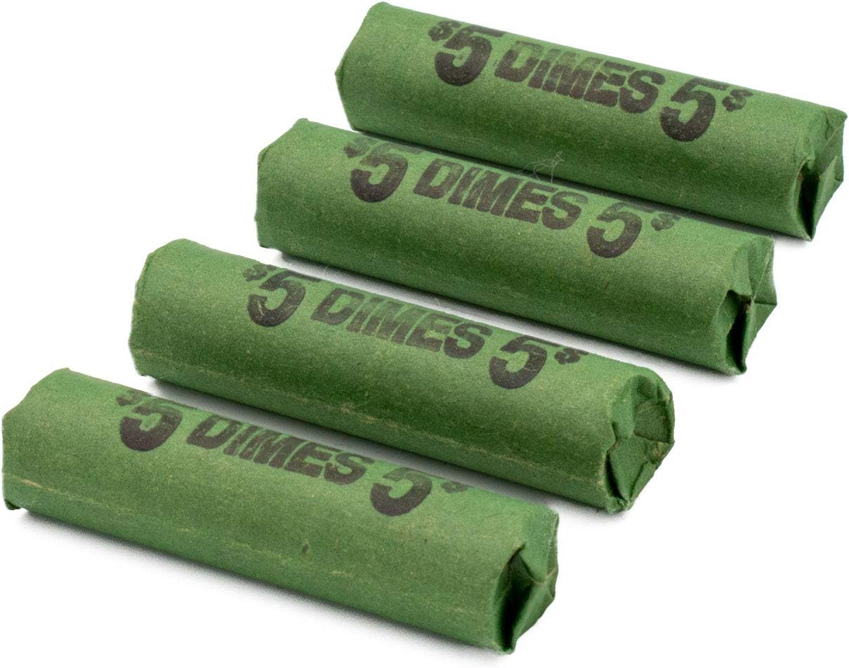 Dime Flat Coin wrappers Solid Bundle, Verde, Negro 100 – Yaxa Colombia
