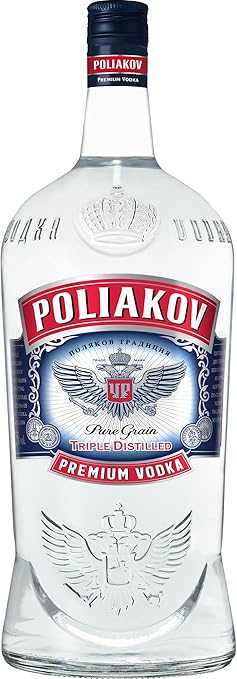 POLIAKOV Vodka Premium 2L 37,5% Vol Triple Distillation